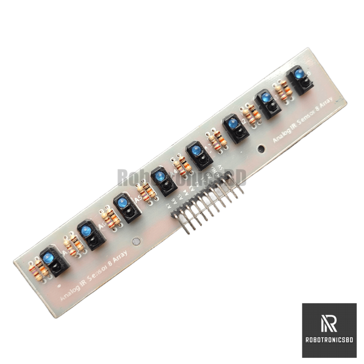 Line Follower 8 Array TCRT Sensor Module | Daraz.com.bd