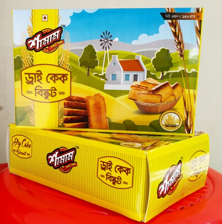 Shamam Dry Cake- 150gm, ড্রাই কেক - ১৫০গ্রাম | Daraz.com.bd