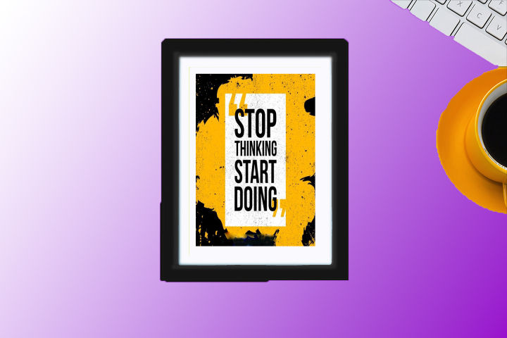 Fiber art photo frame for wall decor | decorate your room with this ...