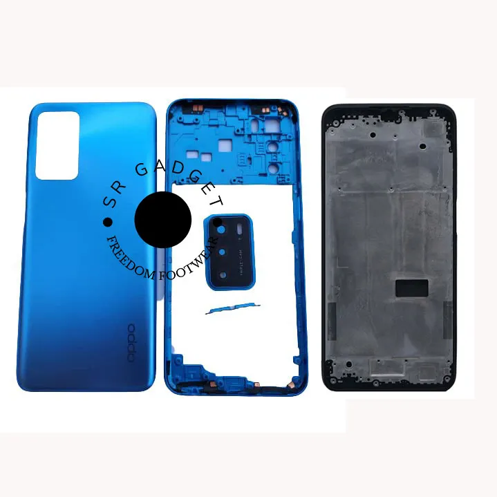 Replacement Full Body Housing for Oppo A16 Body Panel With Side Frame ...