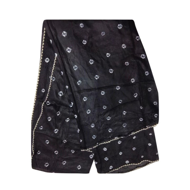 Batik Print Cotton Orna Dupatta for Women - Traditional Wear for Girls ...