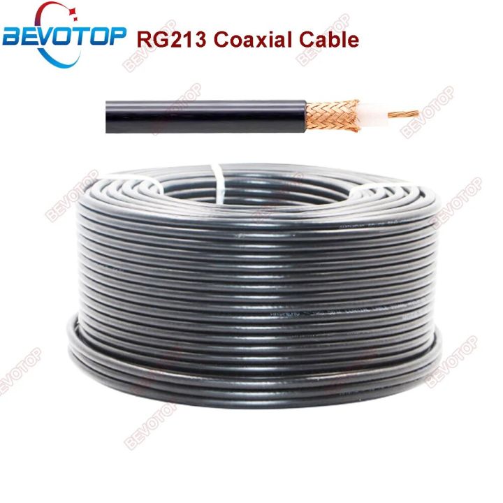 RG213 Coaxial Cable 50 ohm 50-7 RF Coaxial Pigtail High Quality Low ...