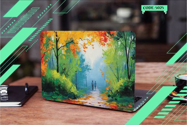 Painting Pics Of Painting Design Laptop Sticker | Daraz.com.bd