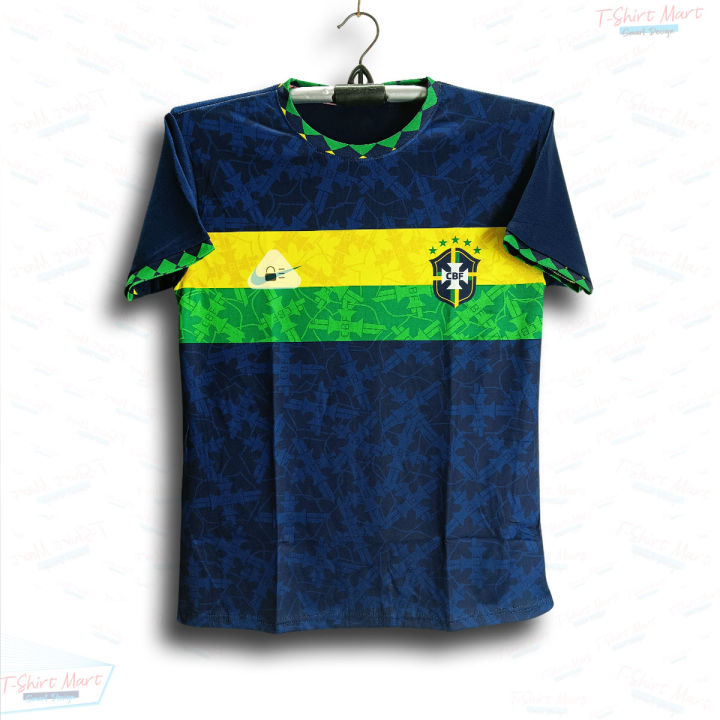 Brazil Short Sleeve Football Jersey For Man - Brazil Jersey | Daraz.com.bd