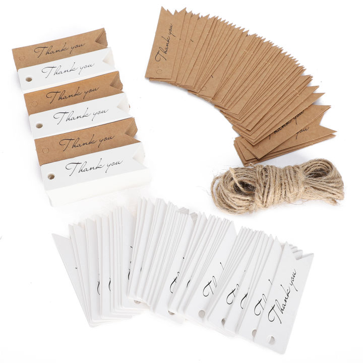 Gift DIY With String Paper Tag Labels For Thank‑you Letters Clothing ...