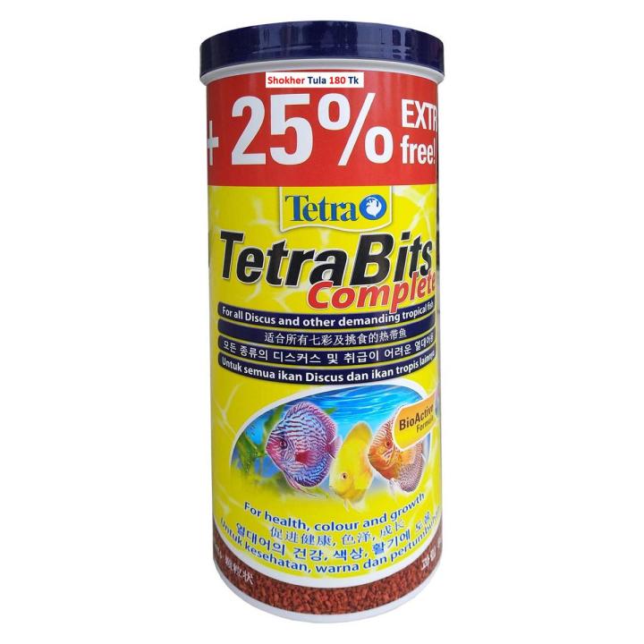 TetraBits Complete Happy Fins Fish Food -375gm | Daraz.com.bd