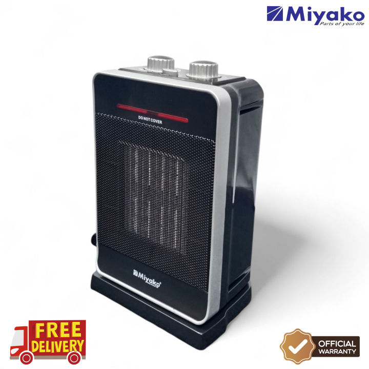 Miyako PTC-602 Oscillating 2000W PTC Ceramic Room Heater – Fast Heating ...