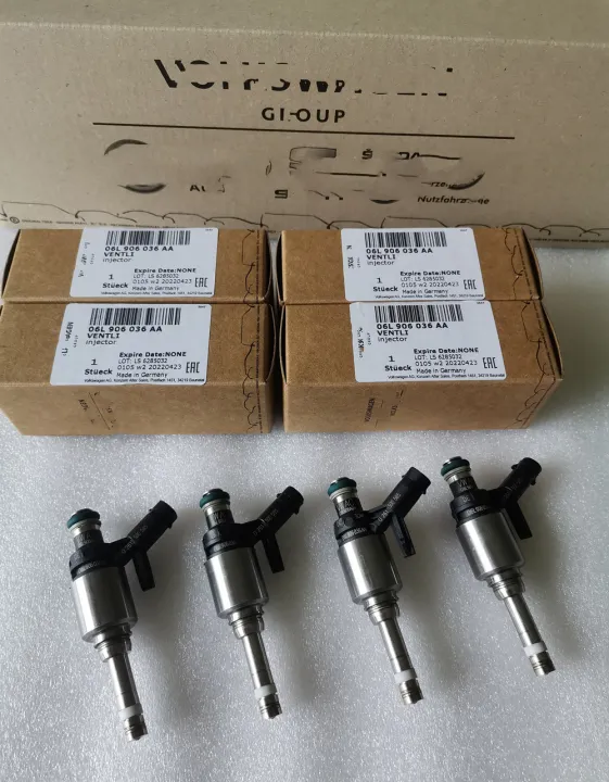 1PCS 06L906036AA 06L906036K Injection Fuel Injector OEM New For AUDI A4 ...
