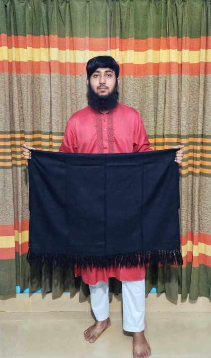Black Color Stylish Comfortable Chador For Men Or Women - 1Pcs High ...