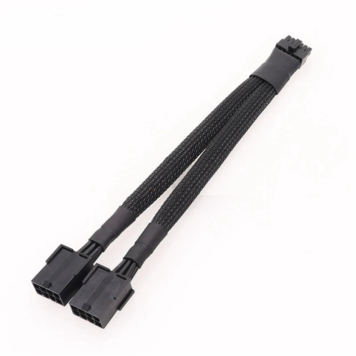 2X Video Card 12VHPWR PCIe 5.0 12 Pin to Dual GPU PCIE 8-Pin Cable for ...
