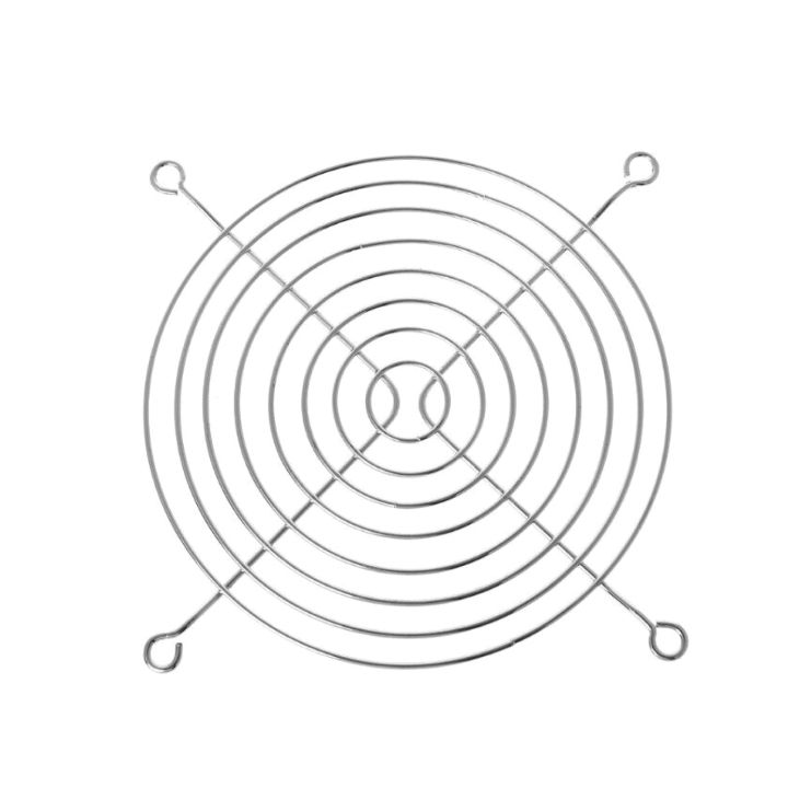 120mm Silver Metal Computer Fans Grill Cover Fan Protection Net Grille ...