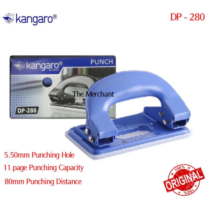 Kangaro DP-280 Punch Machine - Blue | Daraz.com.bd
