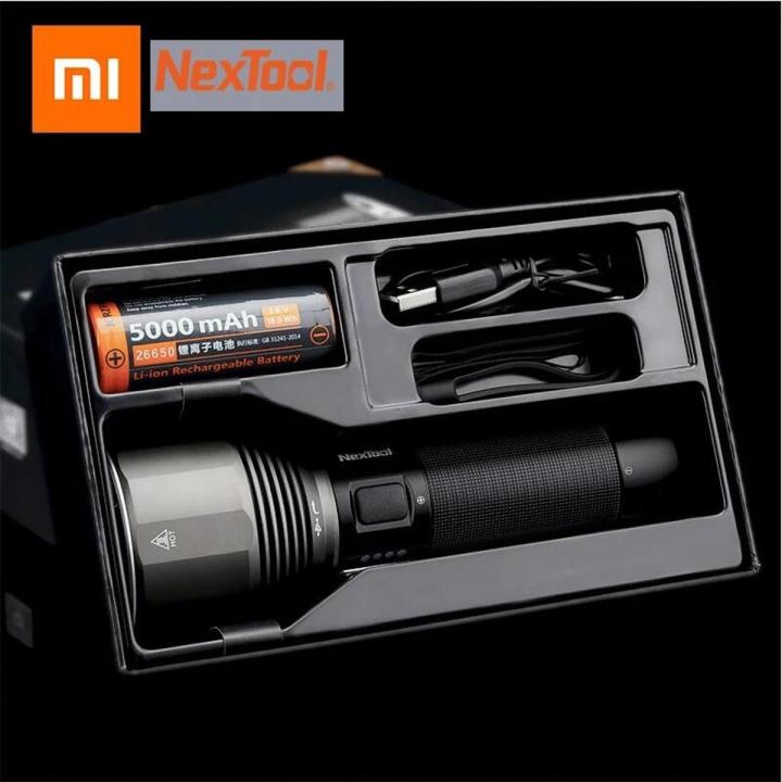 Xiaomi Nextool Rechargeable Flashlight 2000lm 380m 5Modes IPX7 ...