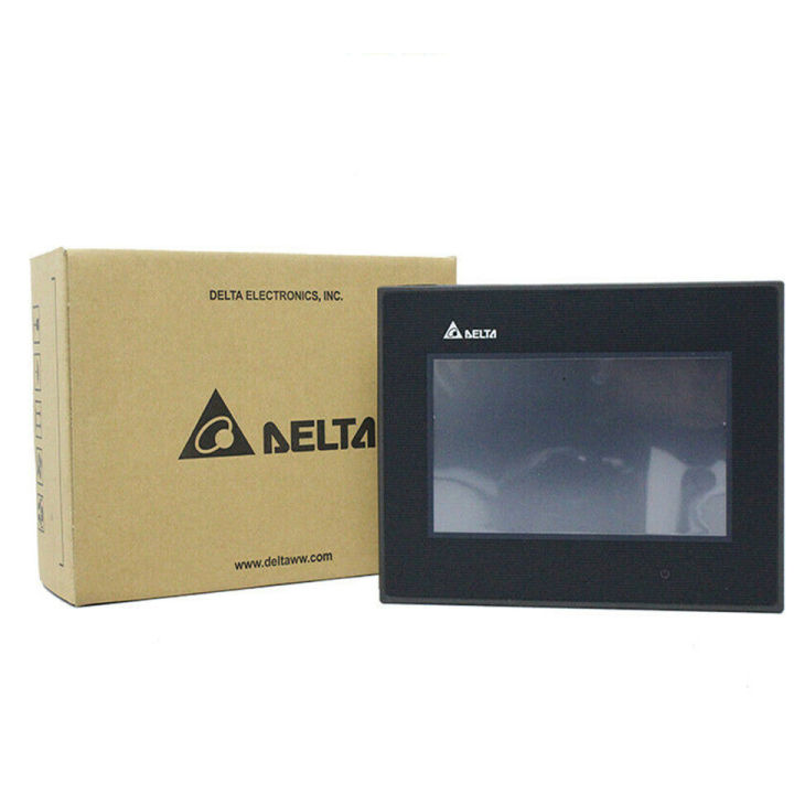 Delta 7 inch HMI 800*480 COM1:RS-232/RS-422/RS-485, Model: DOP-B07S410 ...