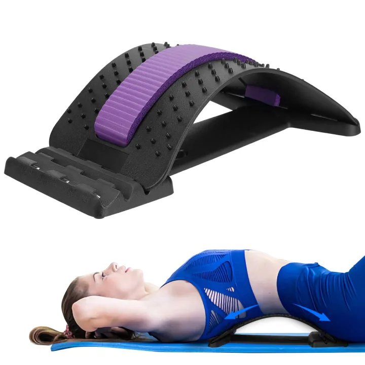 Lumbar Back Stretcher, Orthopedic Support Pain Relief Device, Upper and ...