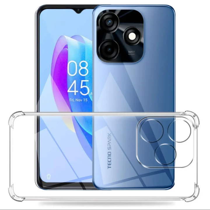 Tecno Spark 10C Transparent case / Back Cover | Daraz.com.bd