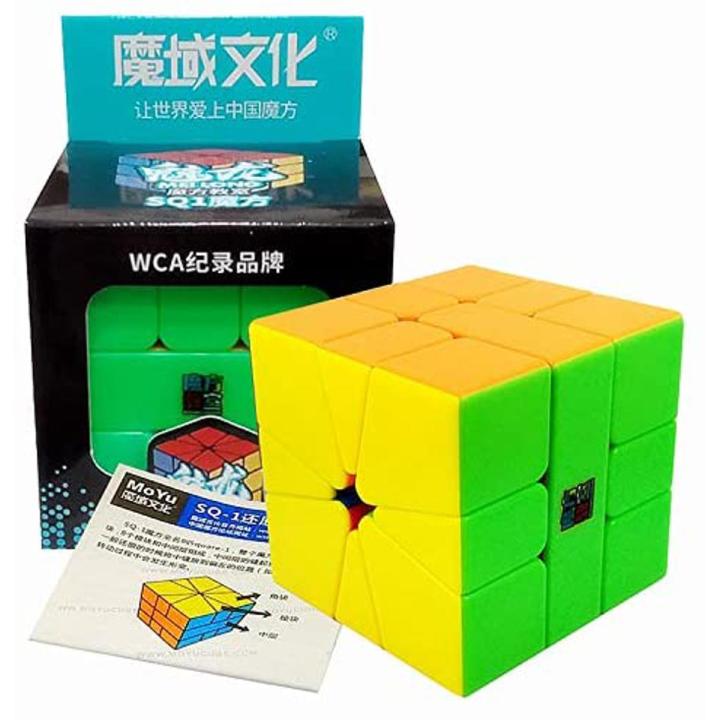 Moyu Meilong SQ 1 Rubik's Cube permanent colour best budget sq1 | Daraz ...
