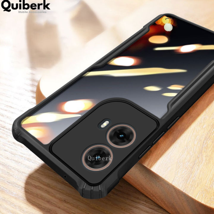 Quiberk for Motorola Moto G85 5G Case Edge-Reinforced Shockproof Hard ...