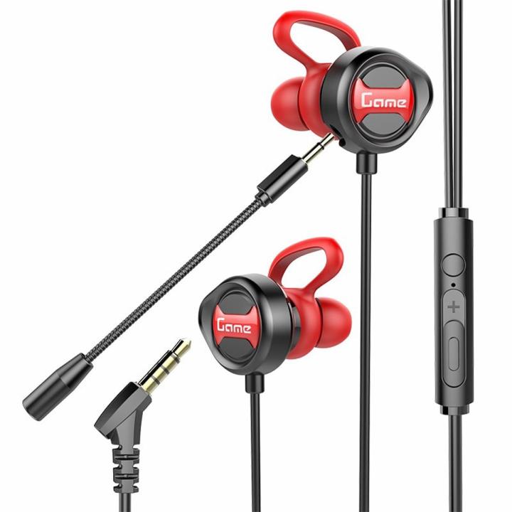 Gaming Earphone Wired Headphones Gamer Headset 3.5mm Earphones Earbuds ...