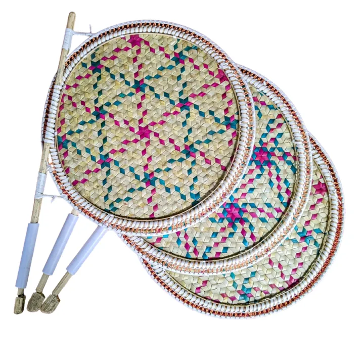 Hand Made Original Talpatar Hat Pakha, Hand Fan for Summer | Daraz.com.bd