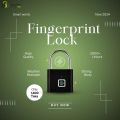 Fingerprint Padlock | Fingerprint Lock, Smart Lock, Fingerprint Tala ...