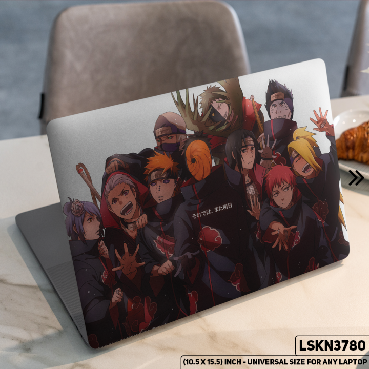 NARUTO Anime Character Illustration Laptop Skin & Laptop Sticker ...