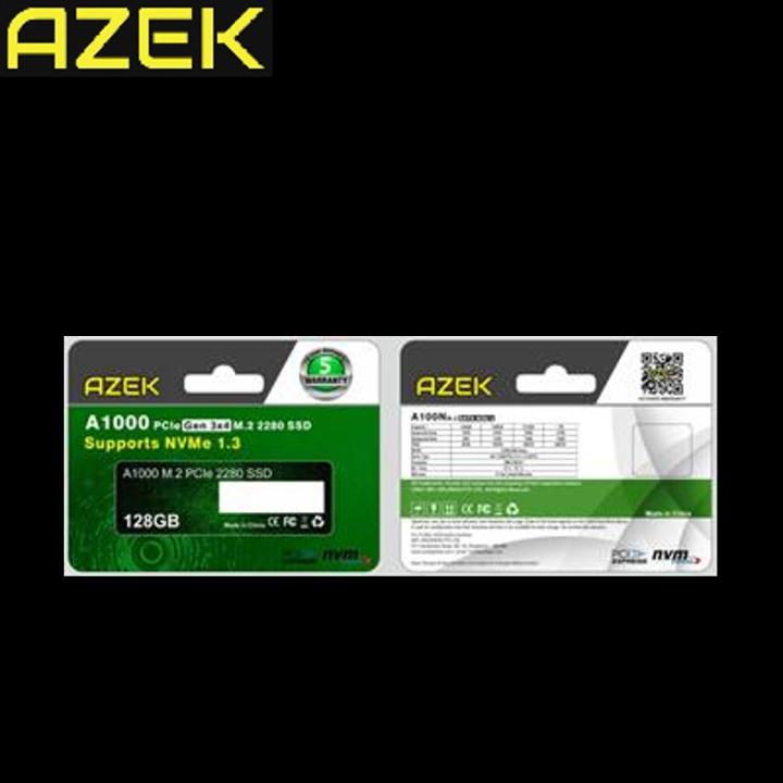 Azek Az-SSD-A1000/128G 128GB SSD Micron Chip PCIE GEN3X4 5 Year ...