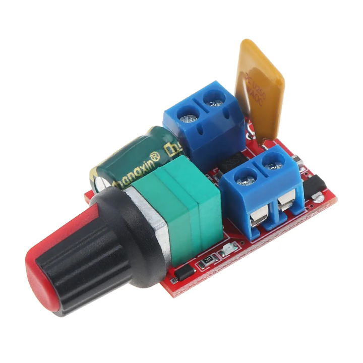 Mini DC Motor PWM Speed Controller Module Speed Control Switch LED Dimmer | Daraz.com.bd