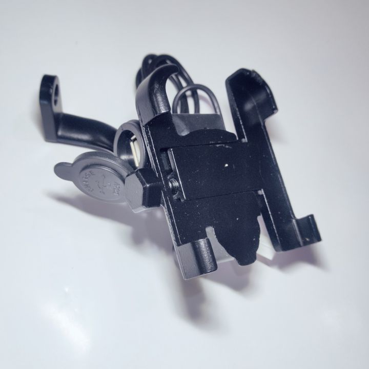 Universal aluminum alloy 360 ° rotation adjustable rear-view USB mirror ...