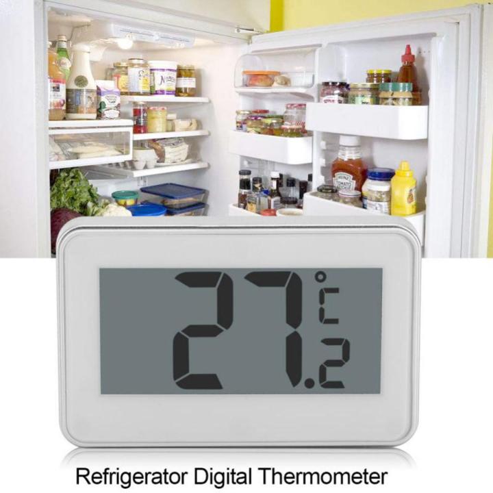 LCD Digital Thermometer Precision Fridge Freezer With Adjustable Stand ...