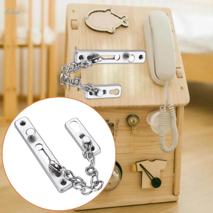 Busy Board DIY Door Bolt Busy Board Parts for Preschool Girls Children ...