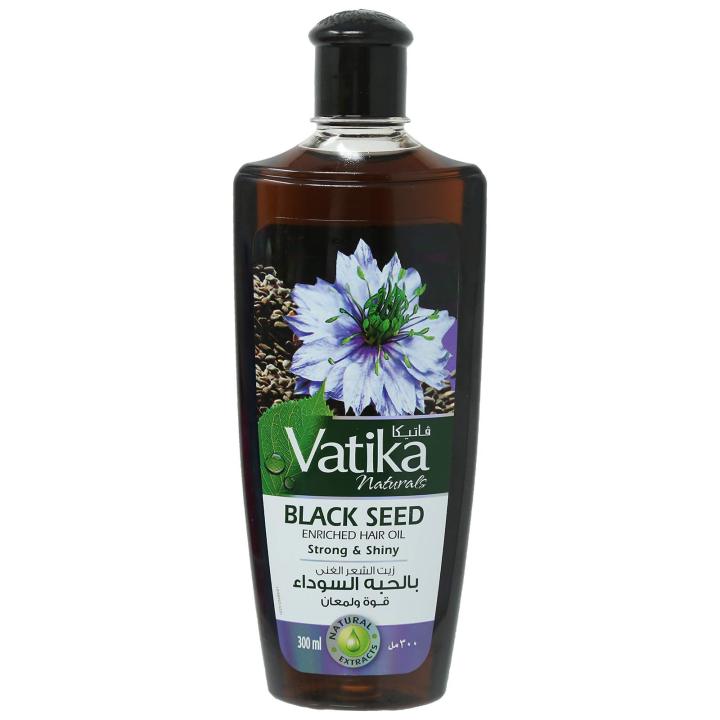 Vatika Black Seed Enriched Hair Oil - 300 ml | Daraz.com.bd
