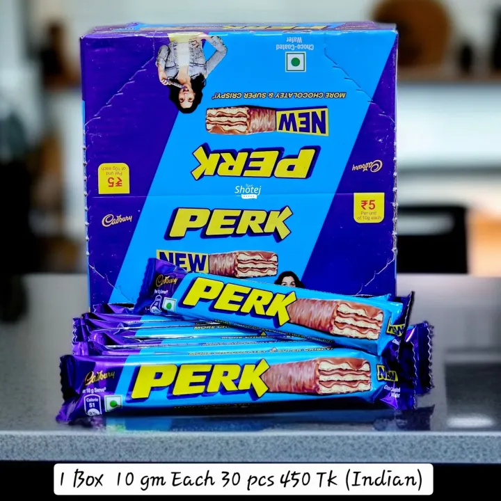 Perk Chocolate Bar, 13gram (Pack of 30) full box - indian paikari ...