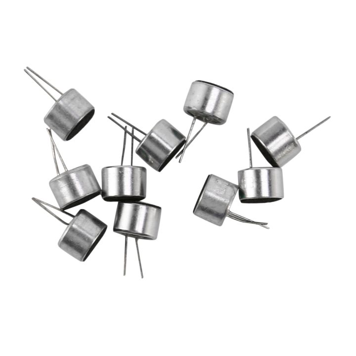 30 Pcs 2 Pin Mini MIC Capsule Electret Condenser Microphone Silver Tone ...