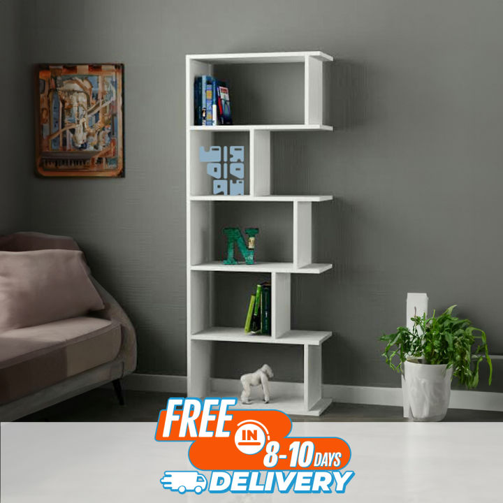 Book Shelf showpiece shelf Stand Height 60 Inch Width 24 inch Depth 10 ...
