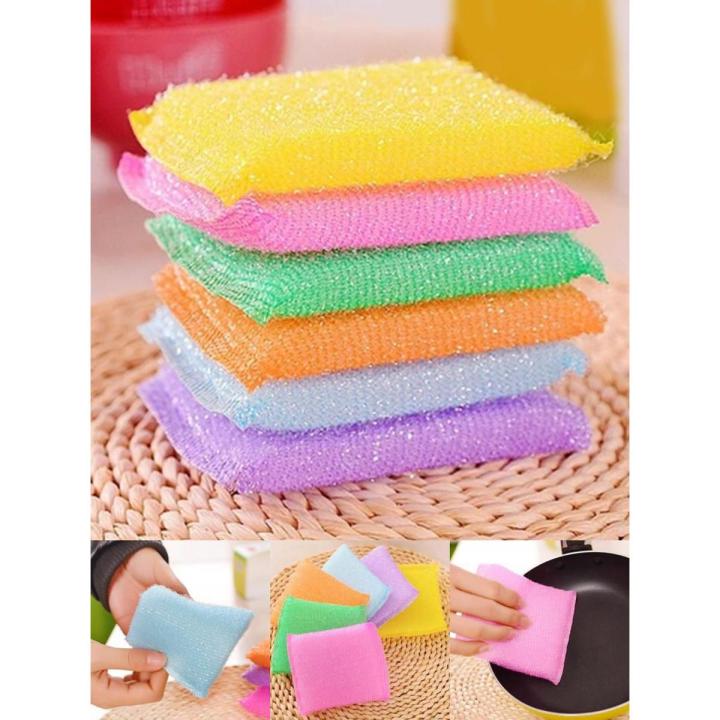 Soft Sponge Dish Washer Pad (4 pcs) | Daraz.com.bd