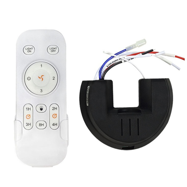 Universal Ceiling Fan Remote Control Kit Replacement, 3-Speed & Timing ...