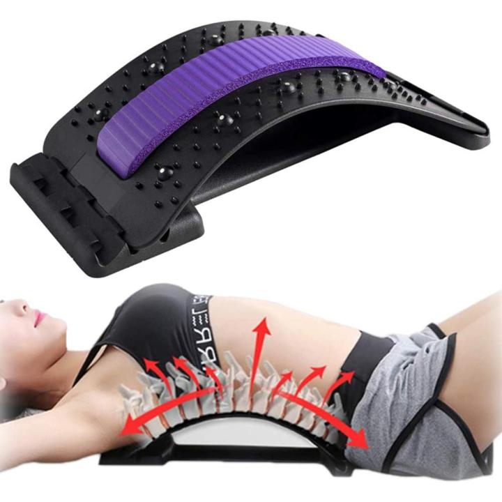 MAGIC BACK SUPPORT Multi-level back Stretching Device back and waist ...