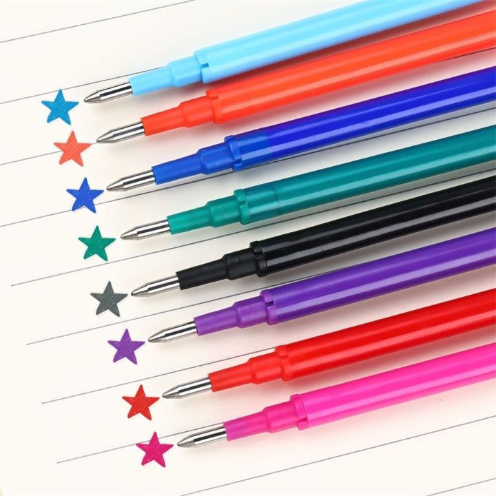 Office Accessories 0.7mm 0.5mm Erasable Pen Refill Smooth Writing ...