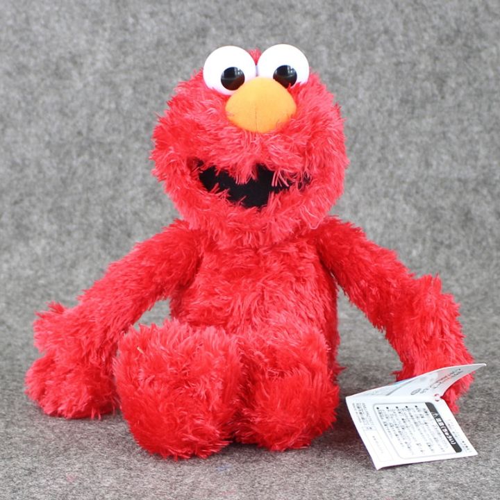 36cm Sesame Street Elmo Plush Toys Soft Stuffed Doll Red Animal Stuffed ...
