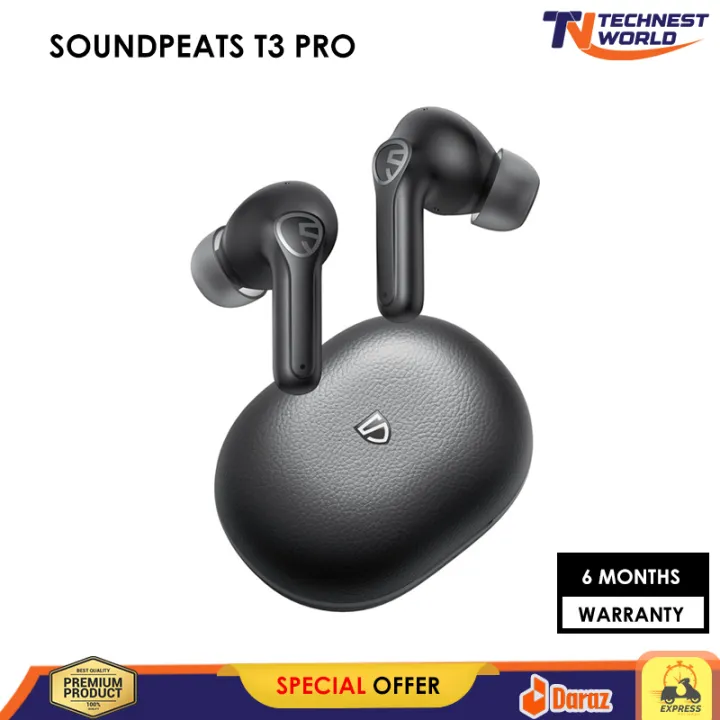 SOUNDPEATS T3 Pro ANC Bluetooth Earbusd Wireless Earbuds Bluetooth ...