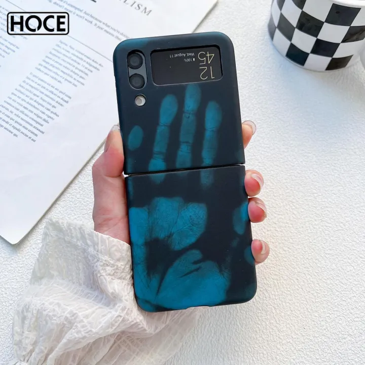 HOCE Thermal Sensing Color Changing Folding Phone Case For Samsung ...