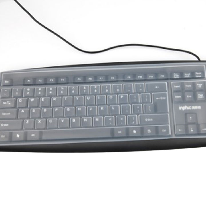 Universal Dustproof Silicone Desktop Computer Keyboard Cover Skin ...