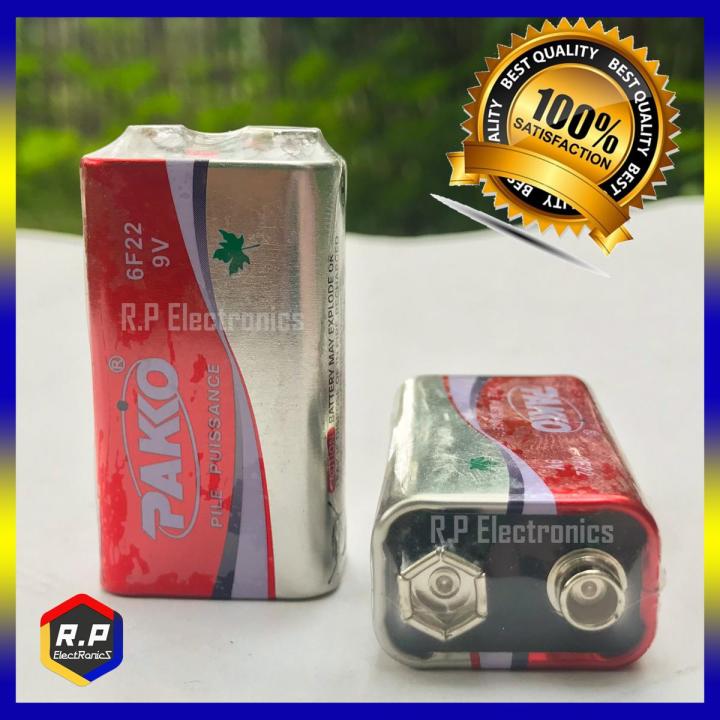 9 Volt Battery Heavy Duty (1 PC) / 9V Battery / 6F22 9V Super Heavy ...