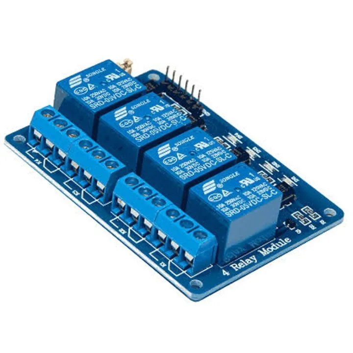 4 Channel 5V Relay Module For Arduino Four Channel Relay control Board and Output 4 way relay ...
