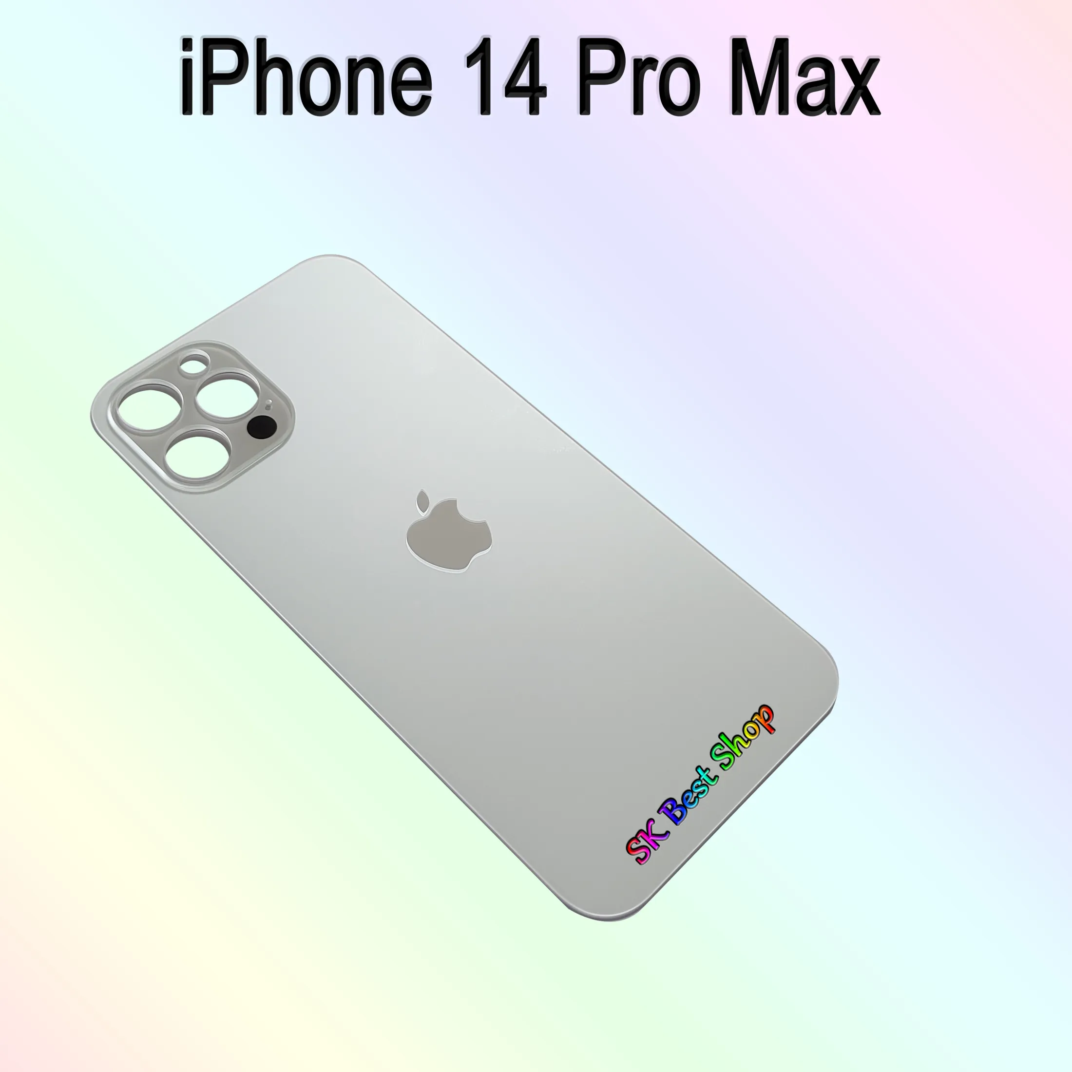 Backshell for iPhone 14 Pro Max Replacement Back Battery Cover Back ...