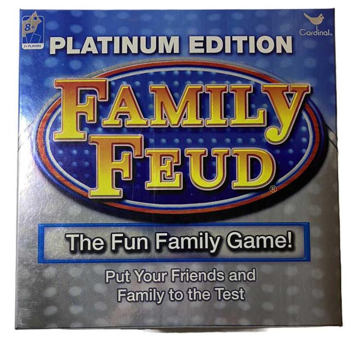Family Feud Platinum Edition Family Fun Board Game | Game Type: Family ...