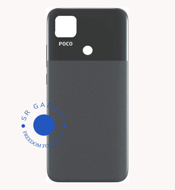 Replacement Backshell Panel for Xiaomi Poco C31 Battery Back Door ...