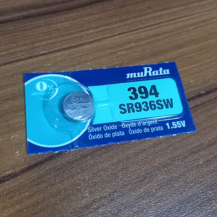 Button Coin Cell Battery 394 SR936SW SR936 1.55 1.55v Silver Oxide ...