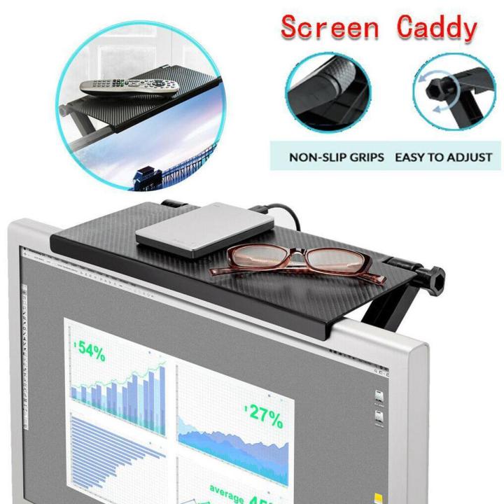 【happy one】Hot ABS TV Rack Display Shelf Screen Caddy Screen Storage ...
